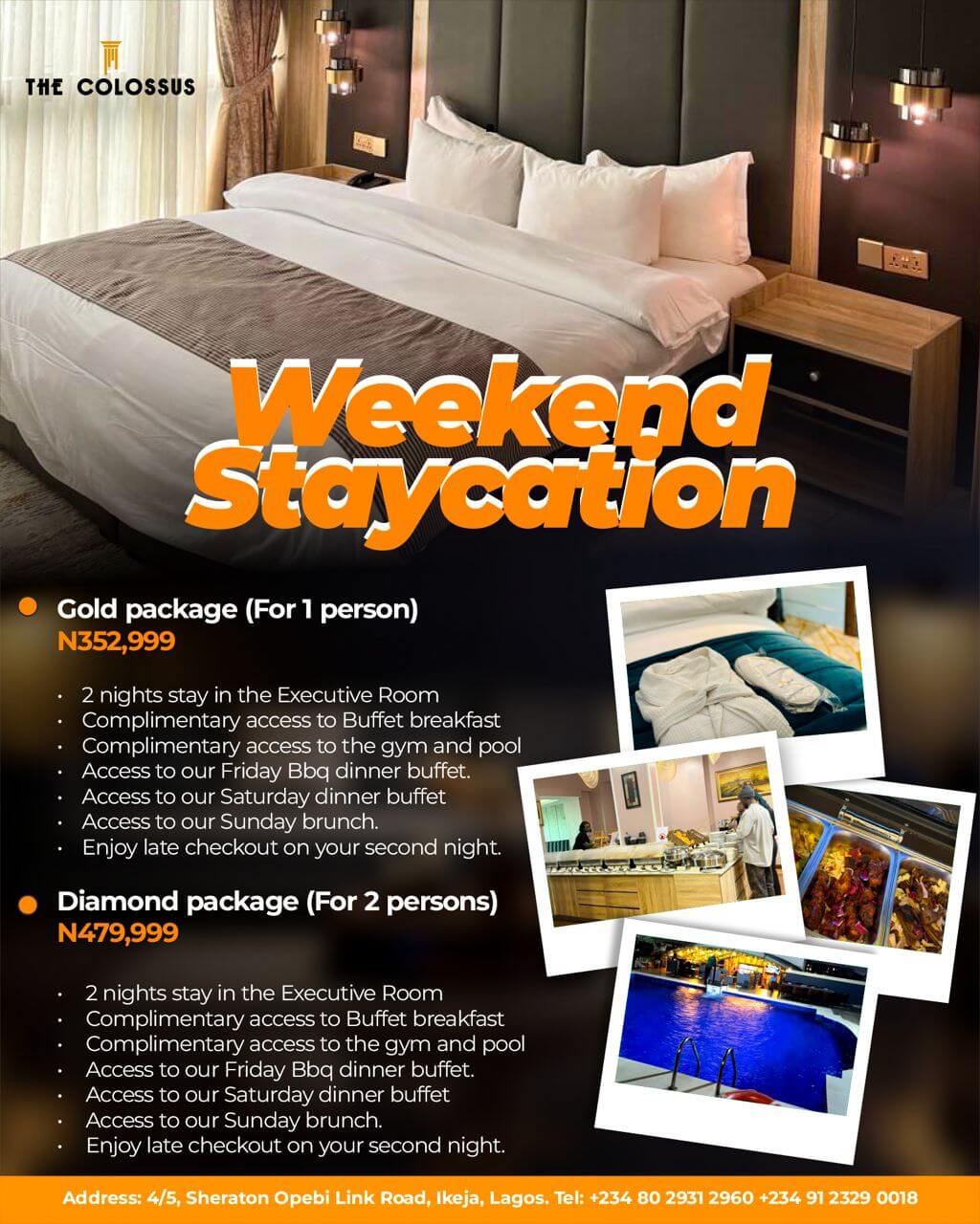 The Colossus Lagos – Luxury Boutique Hotel